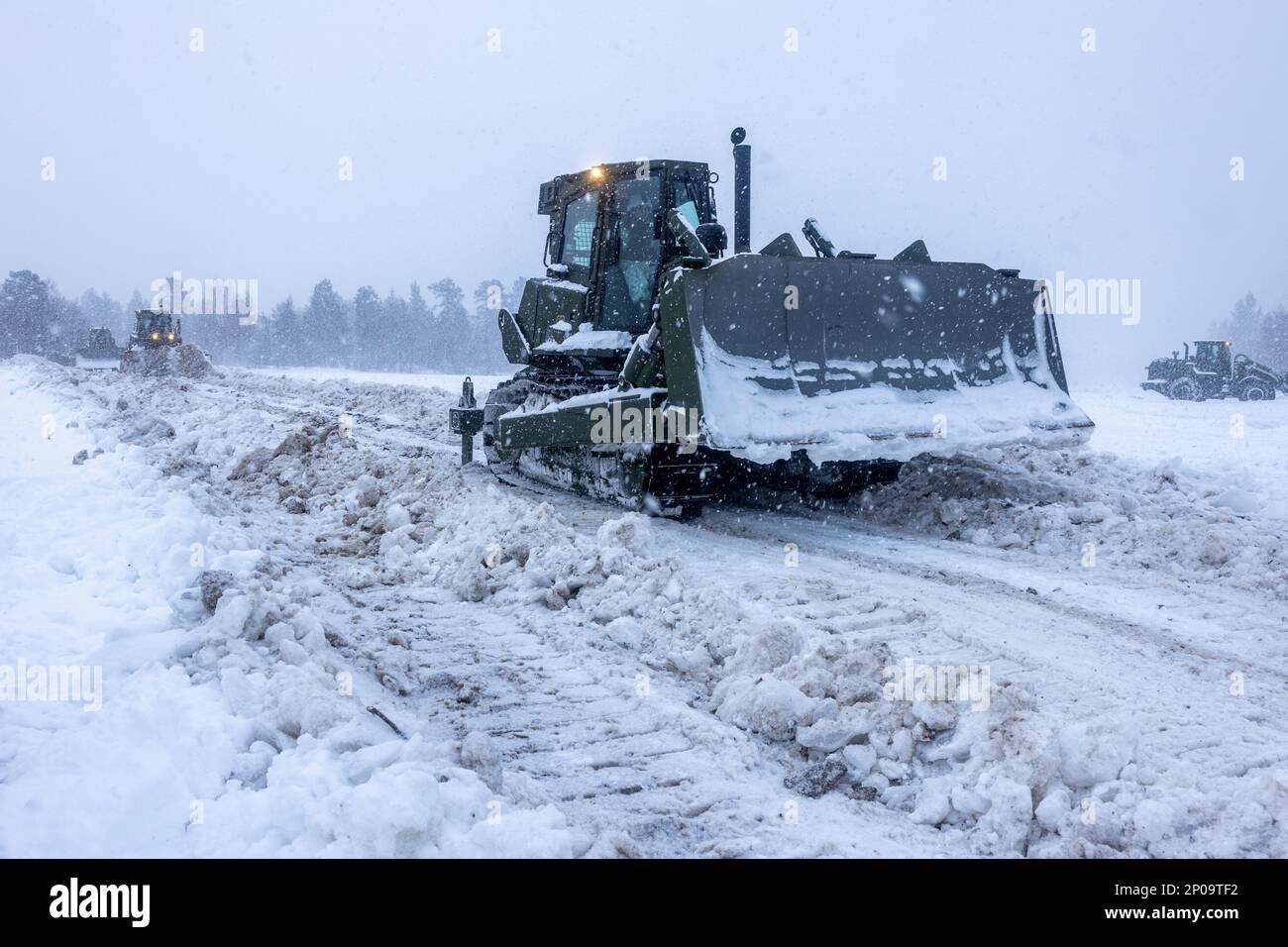 U.S. Marine Lance Cpl. Jess Barrett, a heavy equipment operator with ...