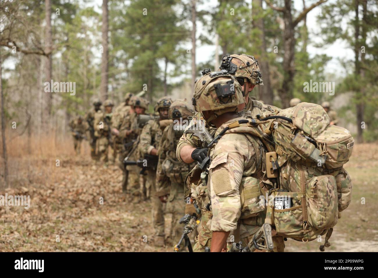 The 2nd Brigade Combat Team of the 10th Mountain Division underwent a ...