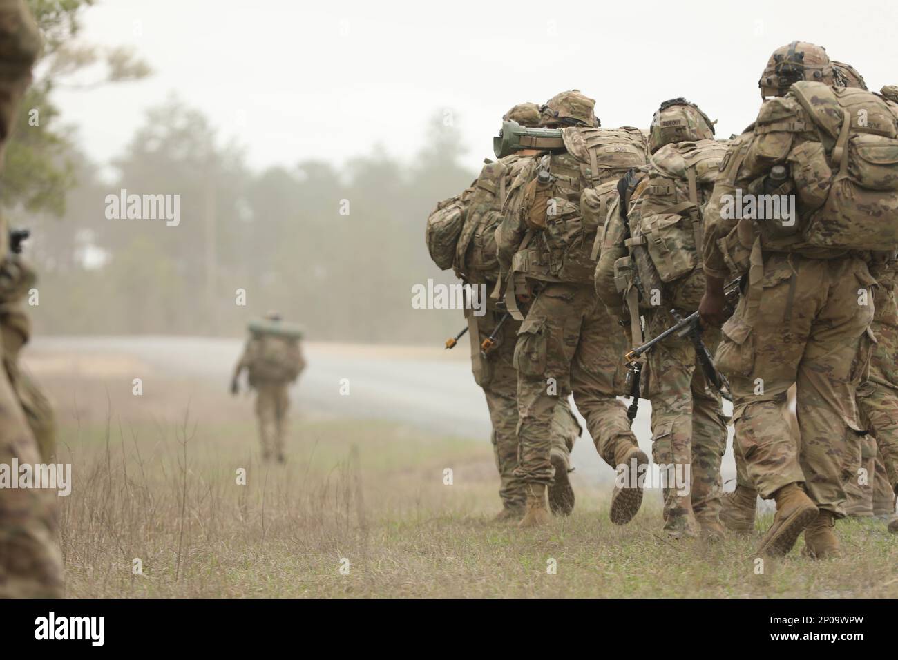 Soldiers with 2nd Brigade Combat Team of the 10th Mountain Division are ...