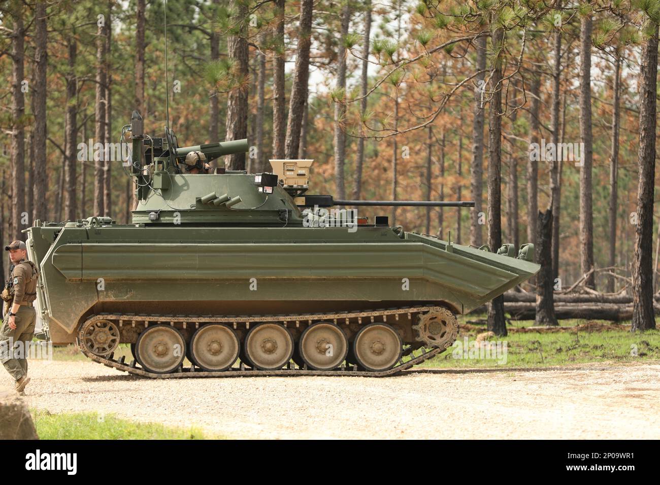 Soldiers from the 2nd Brigade Combat Team face off with the 1st ...