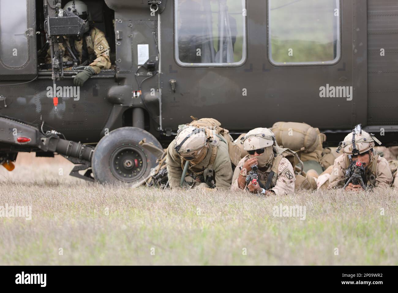 Soldiers with 2nd Brigade Combat Team of the 10th Mountain Division are ...