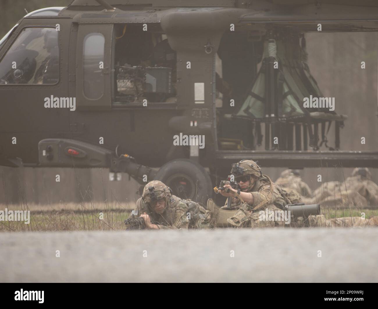 Soldiers with 2nd Brigade Combat Team of the 10th Mountain Division are ...