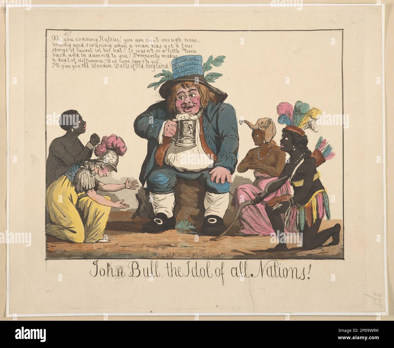 John Bull, the idol of all nations!. British Cartoon Prints Collection ...