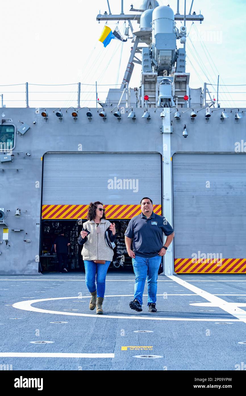 Corporate Communications Deputy Director Linda Welz, left, and Littoral ...