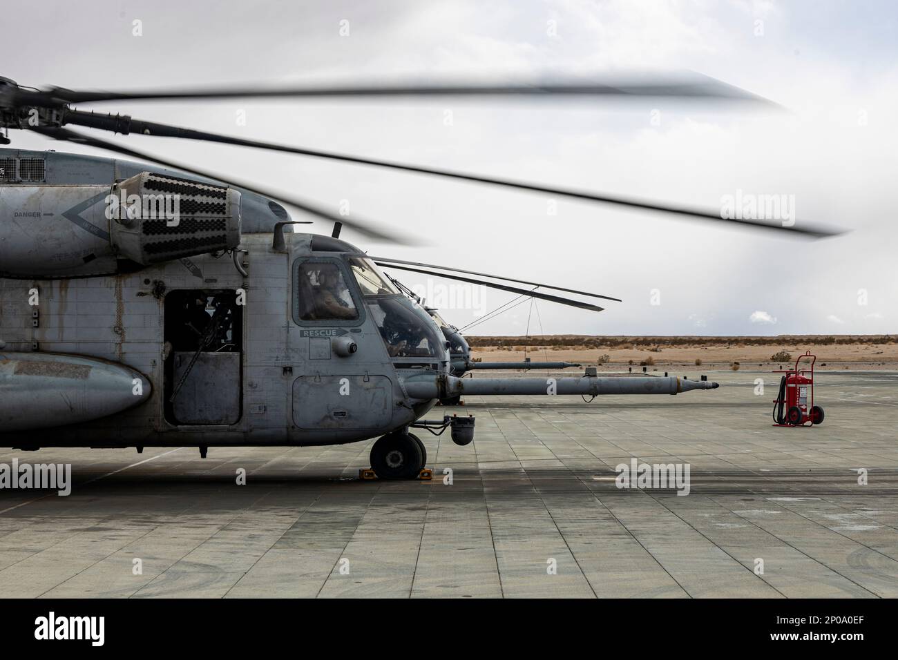 U.S. Marines aboard a CH-53E Super Stallion with Heavy Marine ...