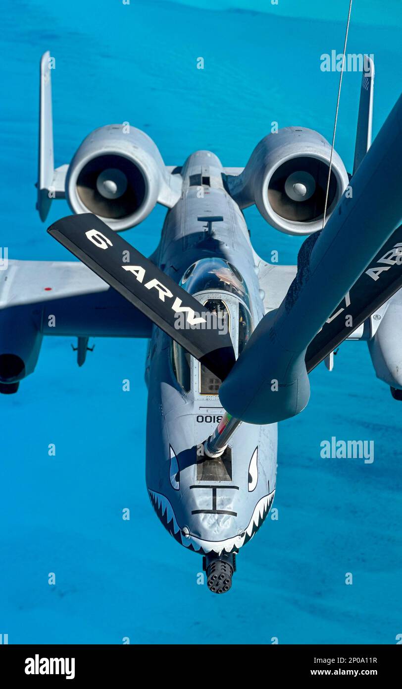 An A-10C Thunderbolt II aircraft assigned to the 23rd Wing, Moody Air ...