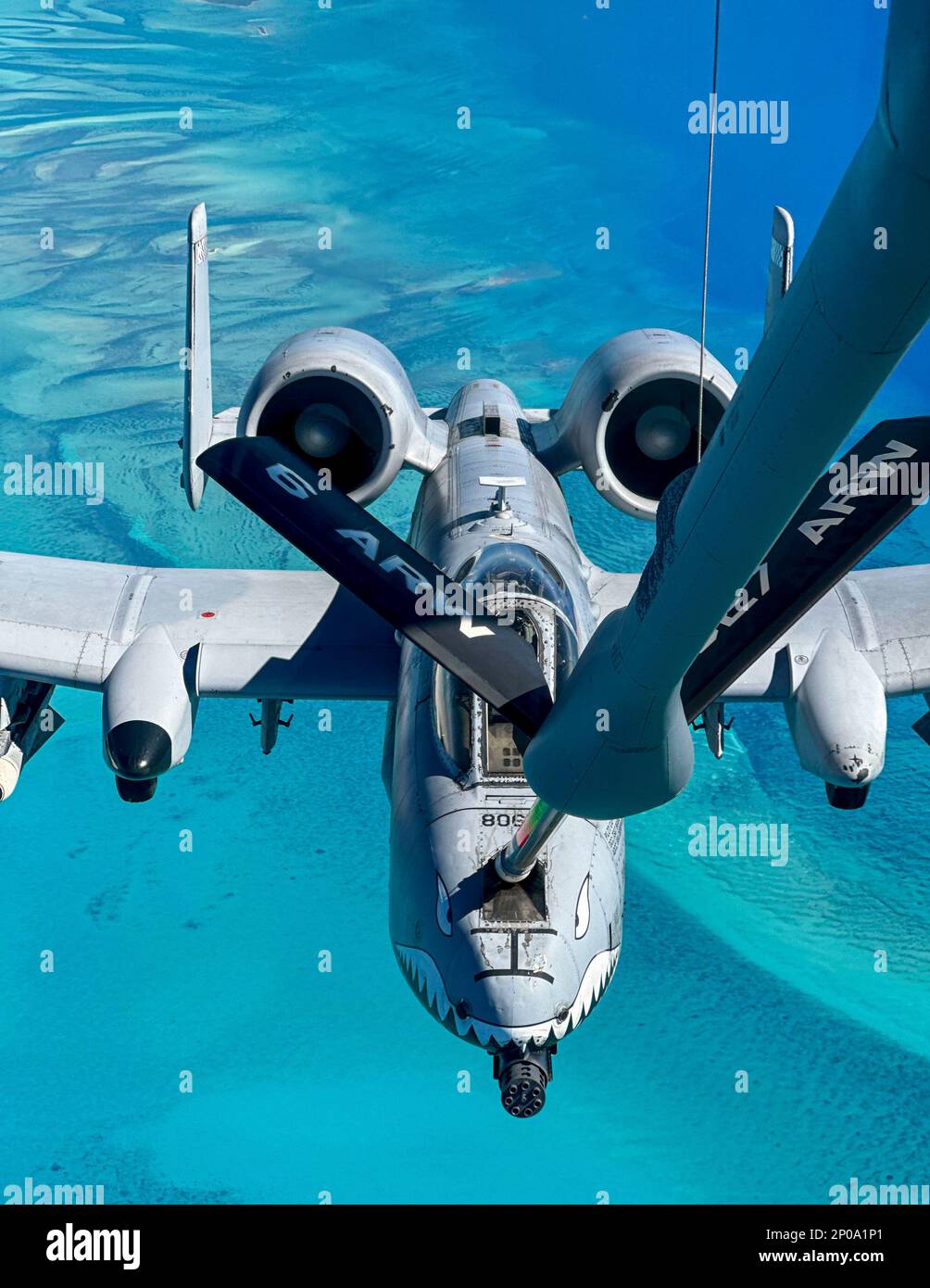 An A-10C Thunderbolt II aircraft assigned to the 23rd Wing, Moody Air ...