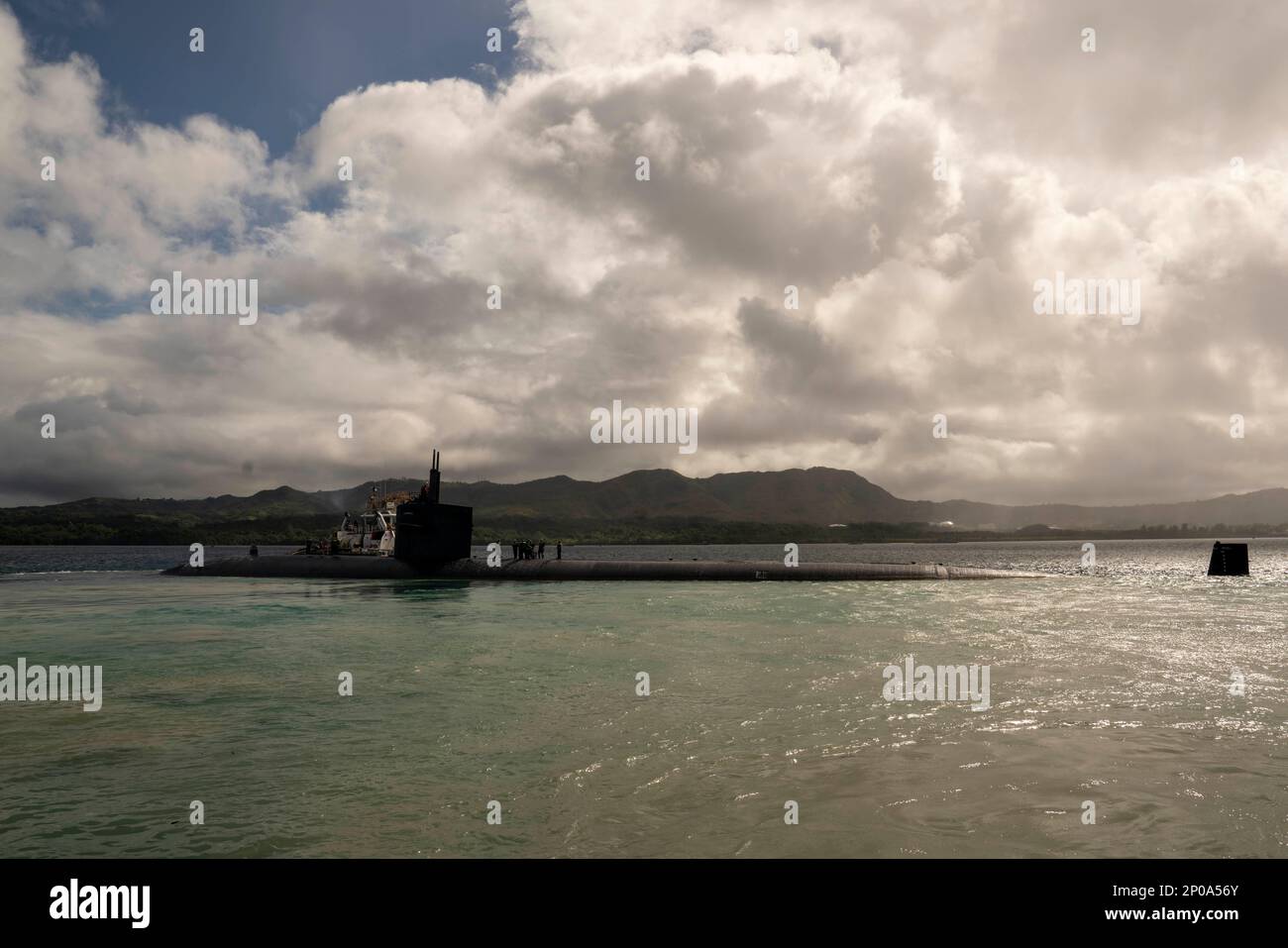 NAVAL BASE GUAM (Jan. 17, 2023) – The Los Angeles-class fast-attack ...