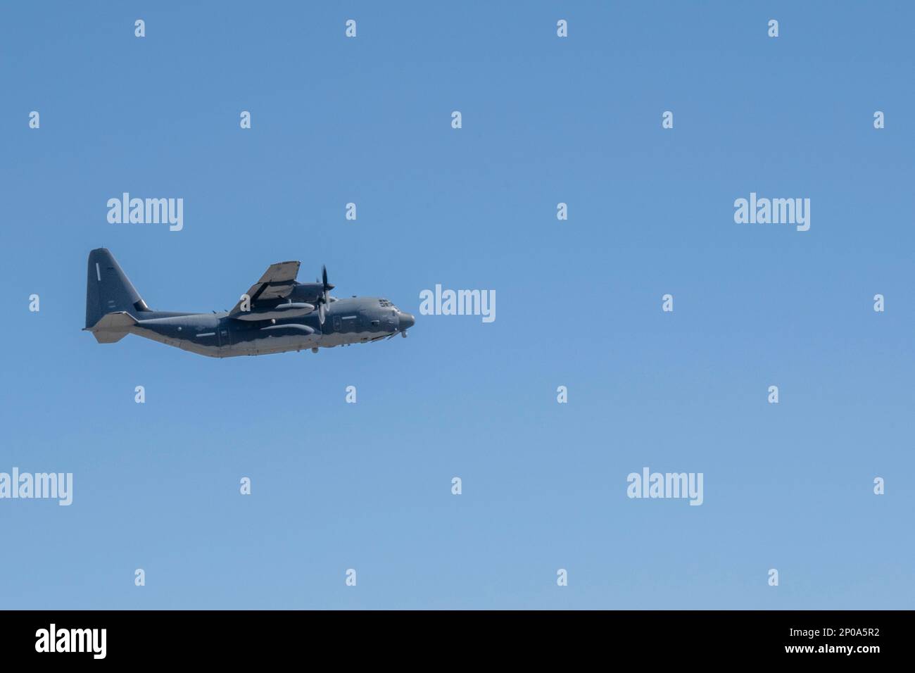 A U.S. Air Force AC-130J Ghostrider takes flight at Hurlburt Field, Fla ...