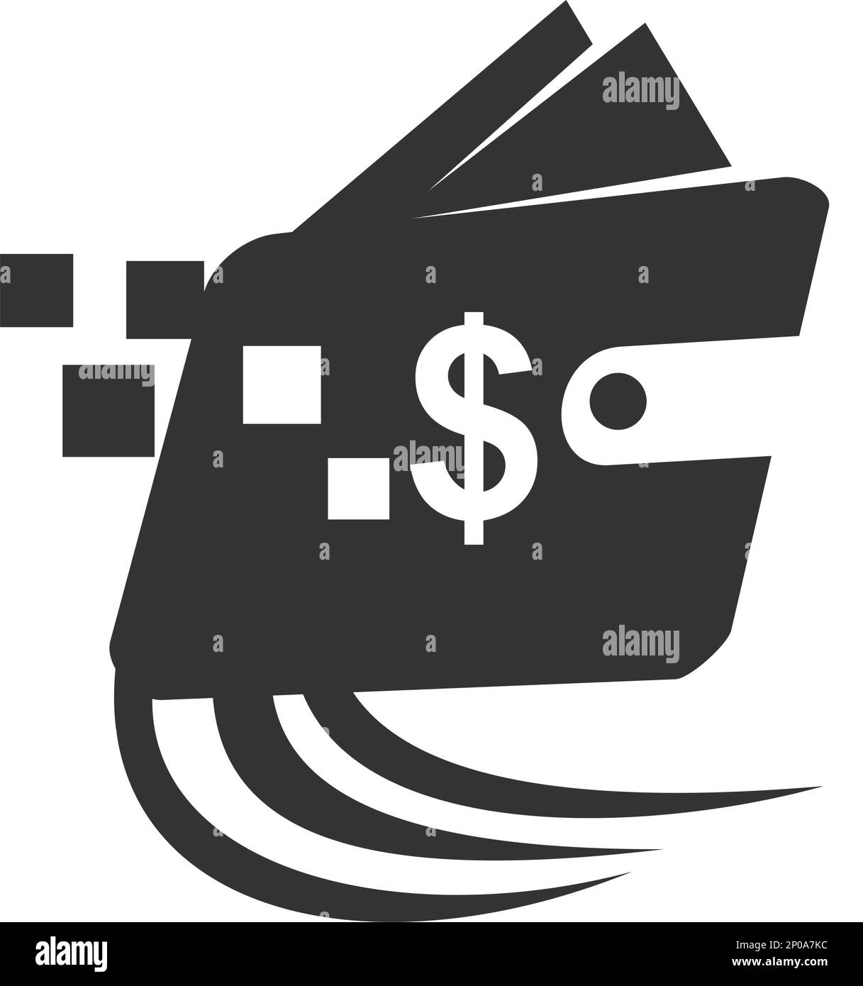 digital fast payment walet logo template Icon Illustration Brand ...