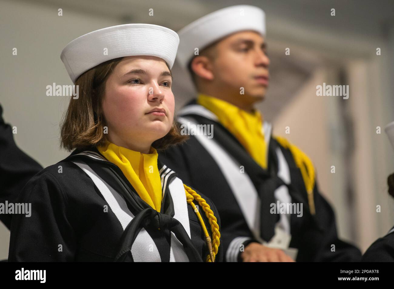 The Navy’s newest Sailors graduate boot camp during Pass-in-Review at U ...