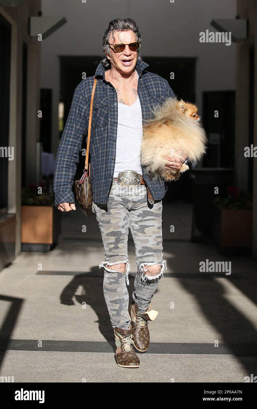 Photo by: STRF/STAR MAX/IPx1/31/17Mickey Rourke is seen in Los Angeles ...