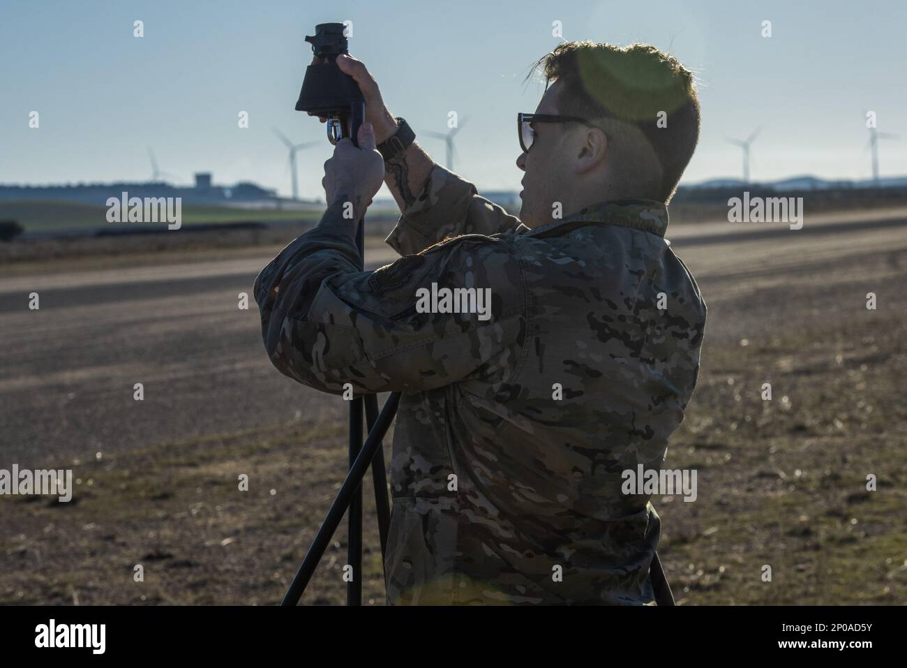 U.S. Air Force Staff Sgt. John Baldelli, 435th Contingency Response ...