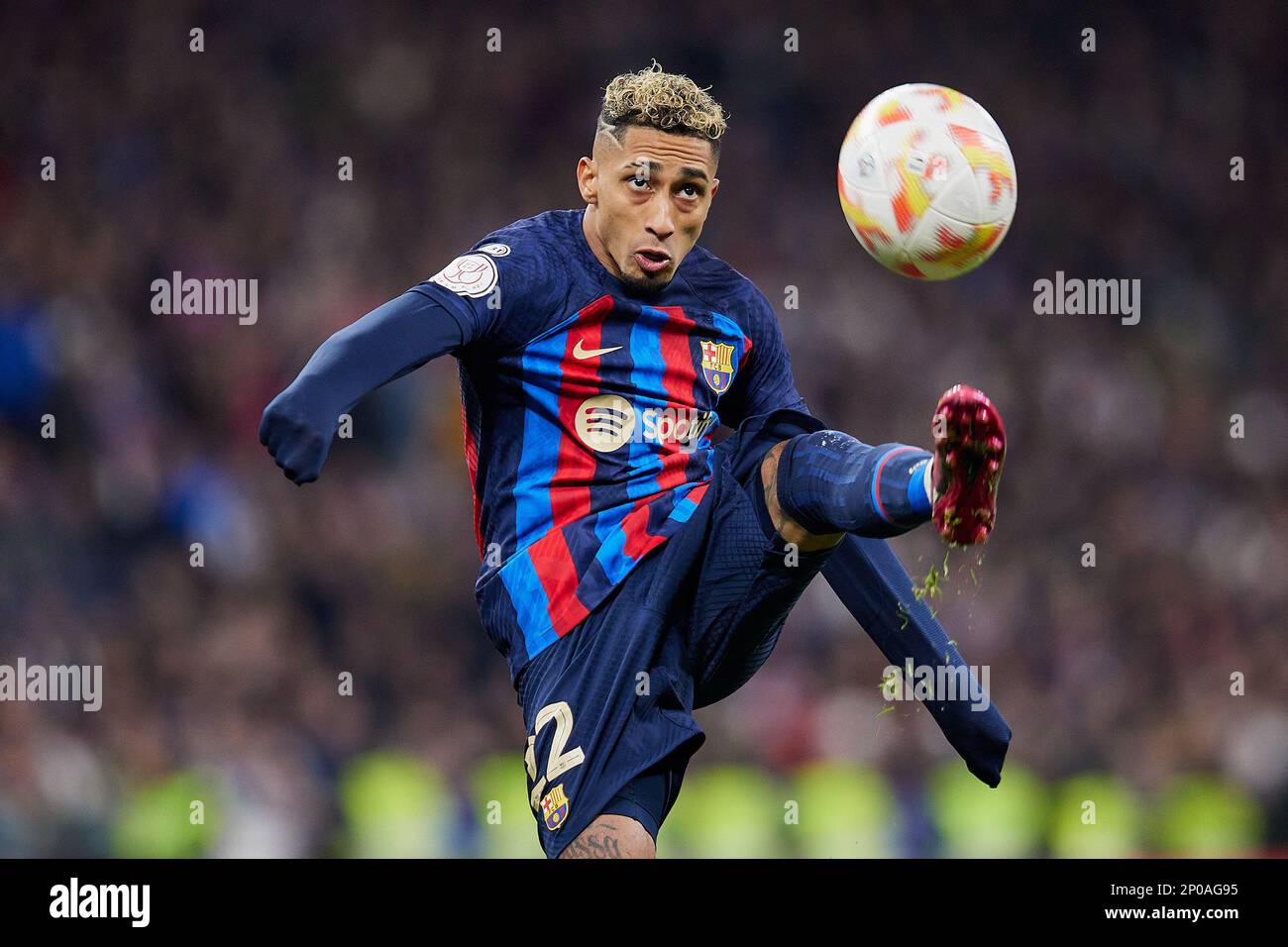 Real madrid barcelona football raphinha hi-res stock photography and ...