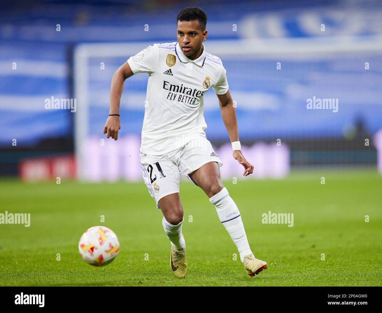 Madrid, Spain. 02nd Mar, 2023. Rodrygo Goes of Real Madrid seen in ...