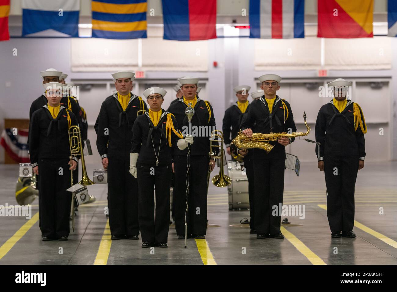 The Navy’s newest Sailors graduate boot camp during Pass-in-Review at U ...
