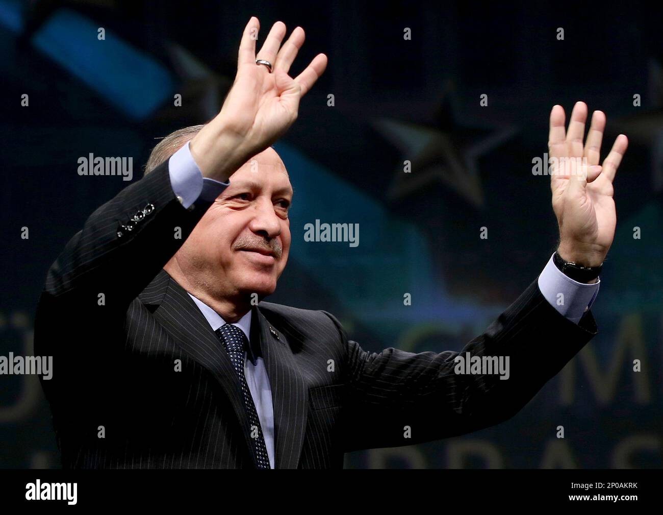 In this Friday, Jan. 27, 2017 photo, Turkey's President Recep Tayyip ...