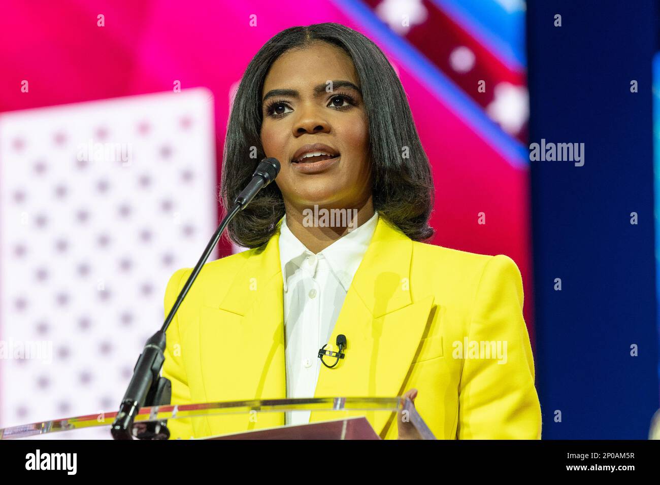 Candace Owens speaks on the 1st day of CPAC Washington, DC conference ...