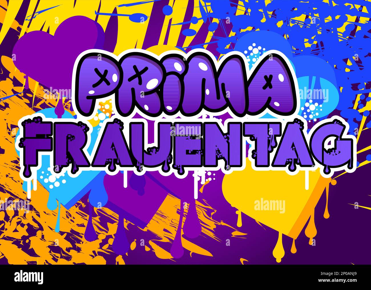 Awesome graffiti Stock Vector Images - Alamy