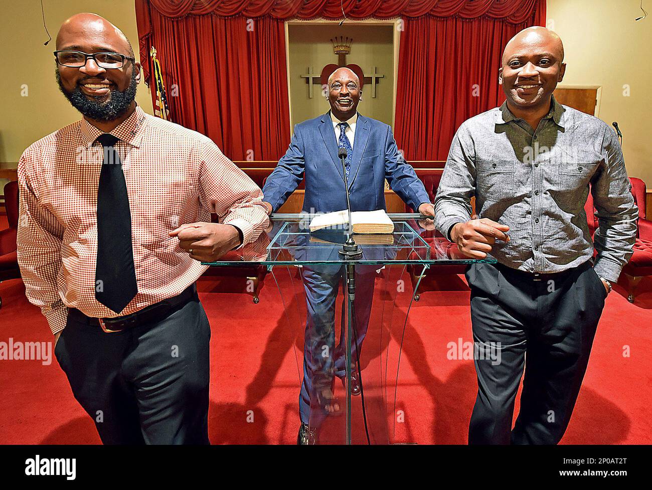 ADVANCE FOR SUNDAY, JAN. 29, 2017 - In this Jan. 19, 2017 photo, Pastor ...