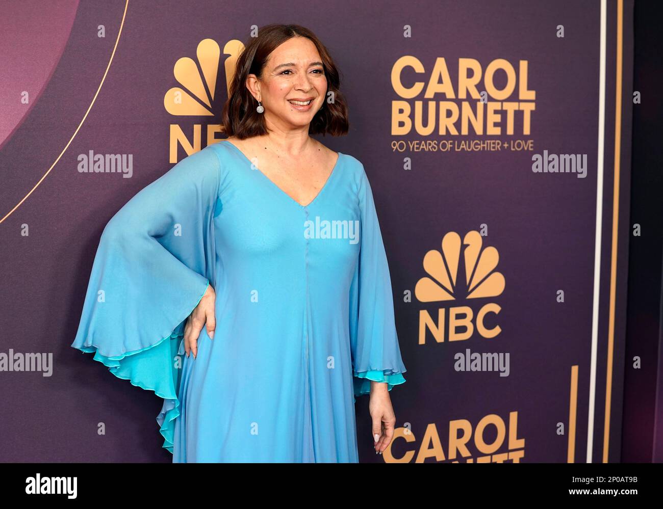 Maya Rudolph arrives for the recording of the NBC television special ...