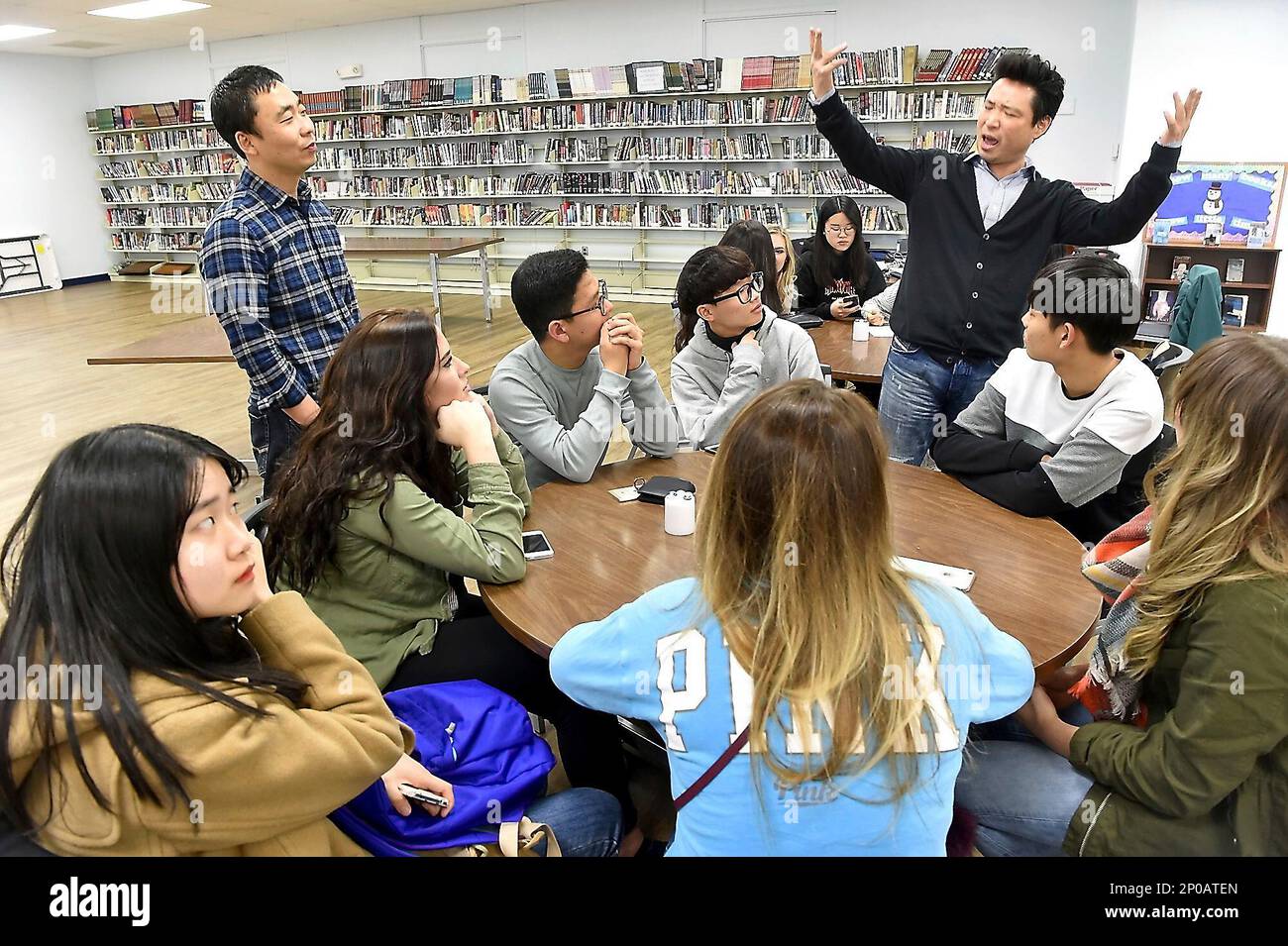 In this Jan. 12, 2017 photo, guide and translator Michael Moon, of New ...