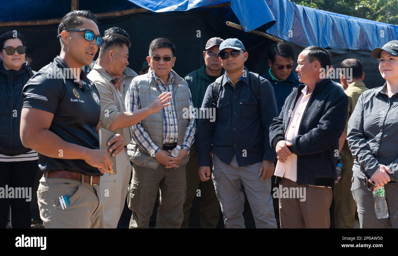 U.S. Marine Corps Capt. Gary Raymundo, team leader, Defense POW/MIA ...