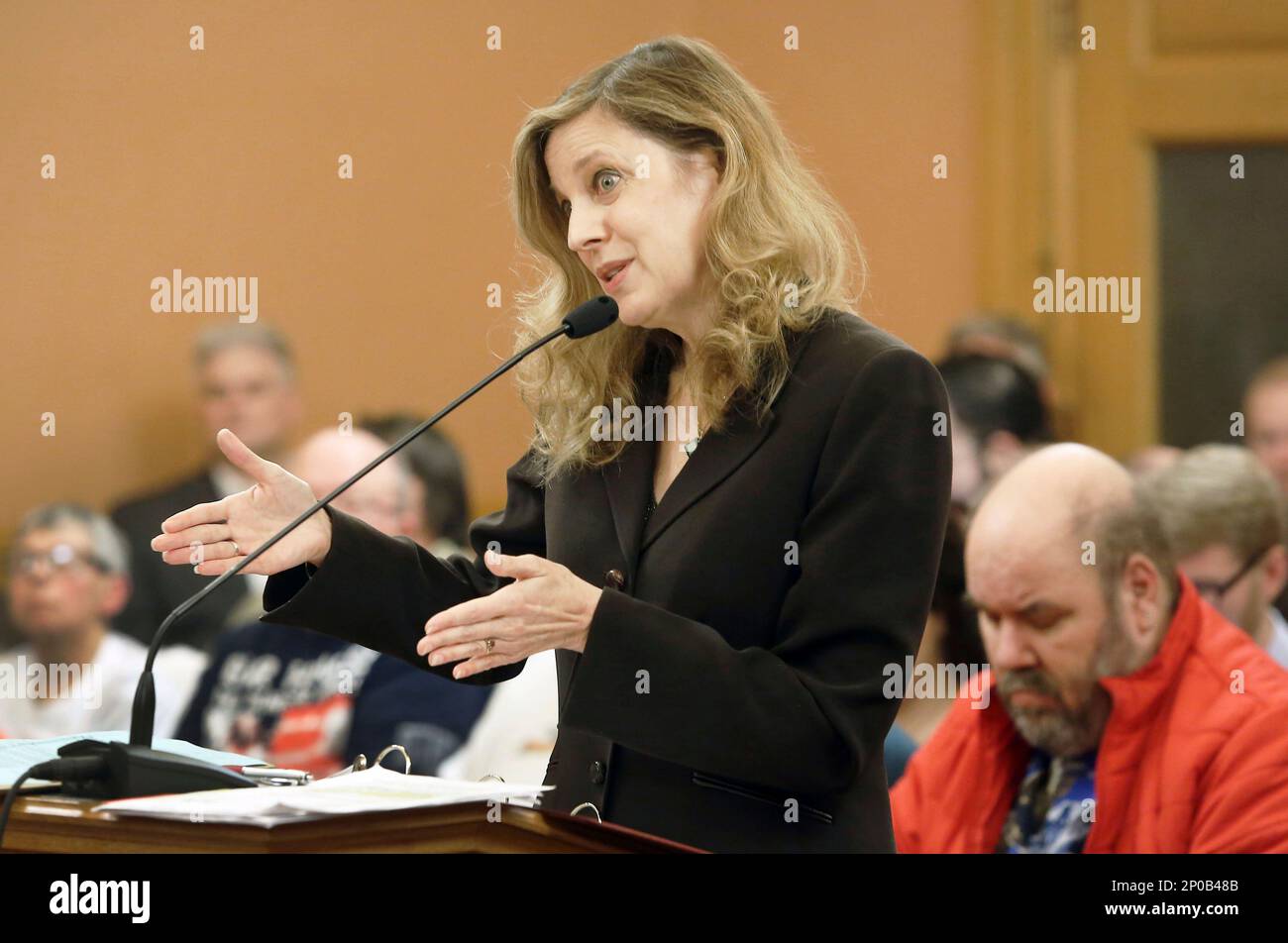 Susan Mosier, secretary of the Kansas Department of Health and ...