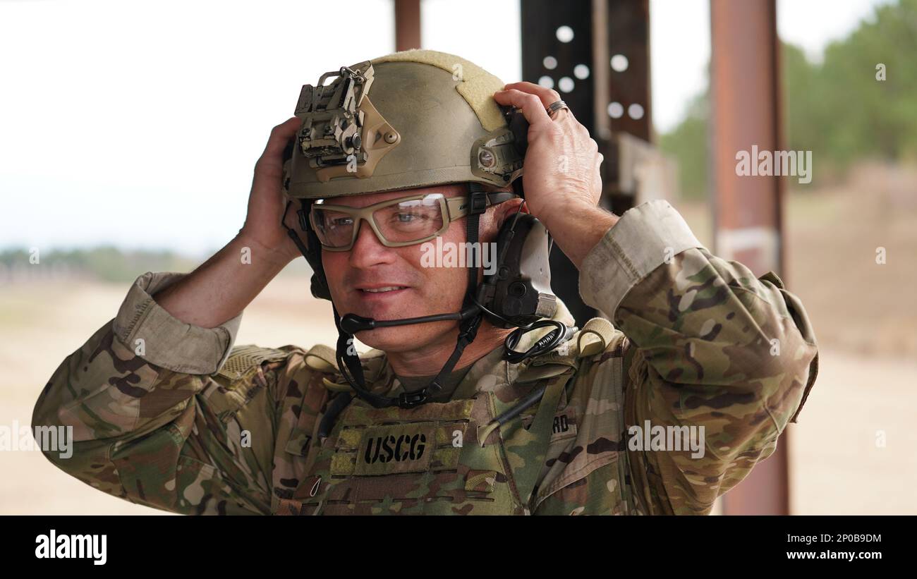 U.S. Coast Guard Master Chief Petty Officer Kelly Tumlinson, of ...