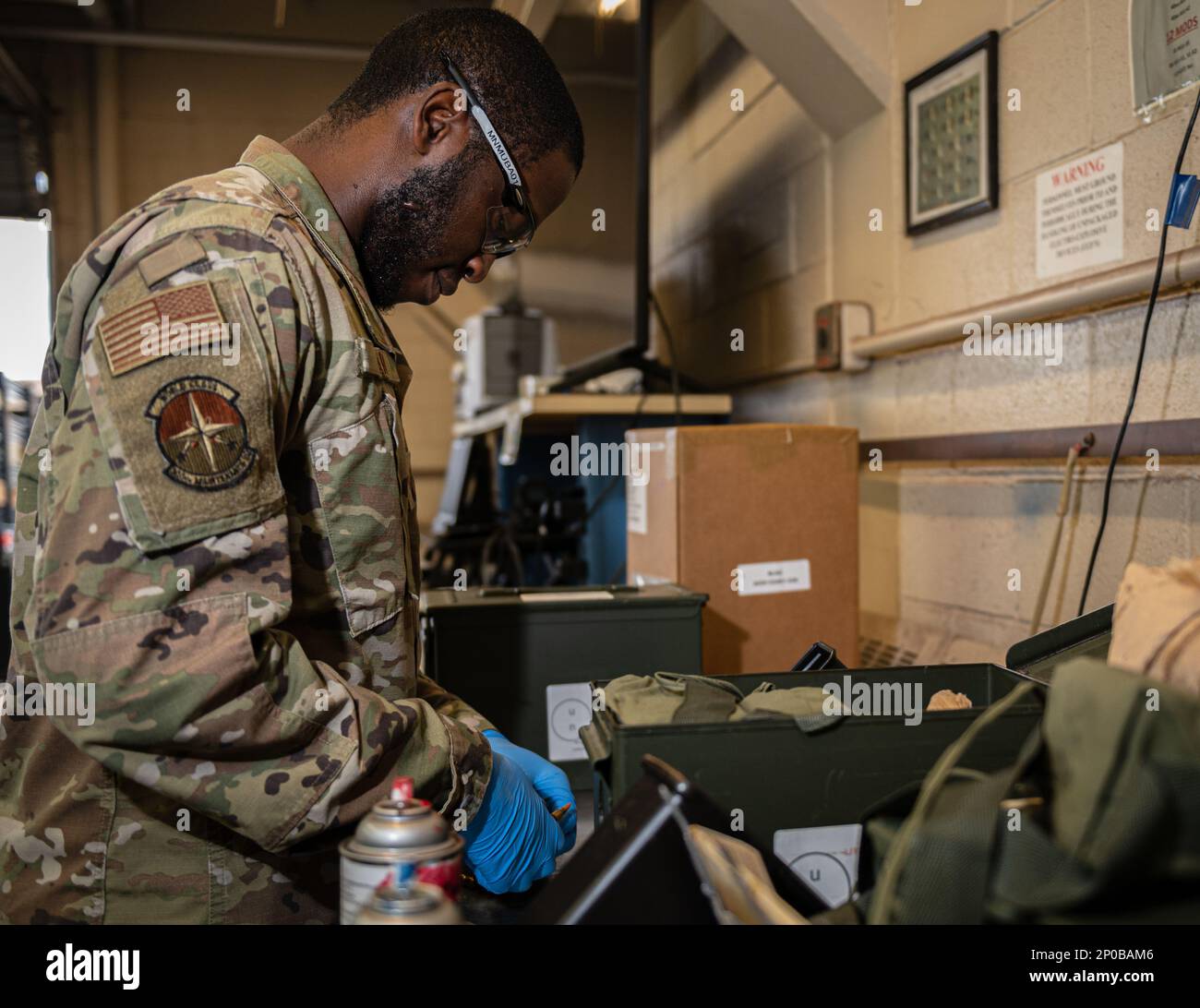 U.S. Air Force Senior Airman Malachi Ward, 305th Maintenance Squadron ...