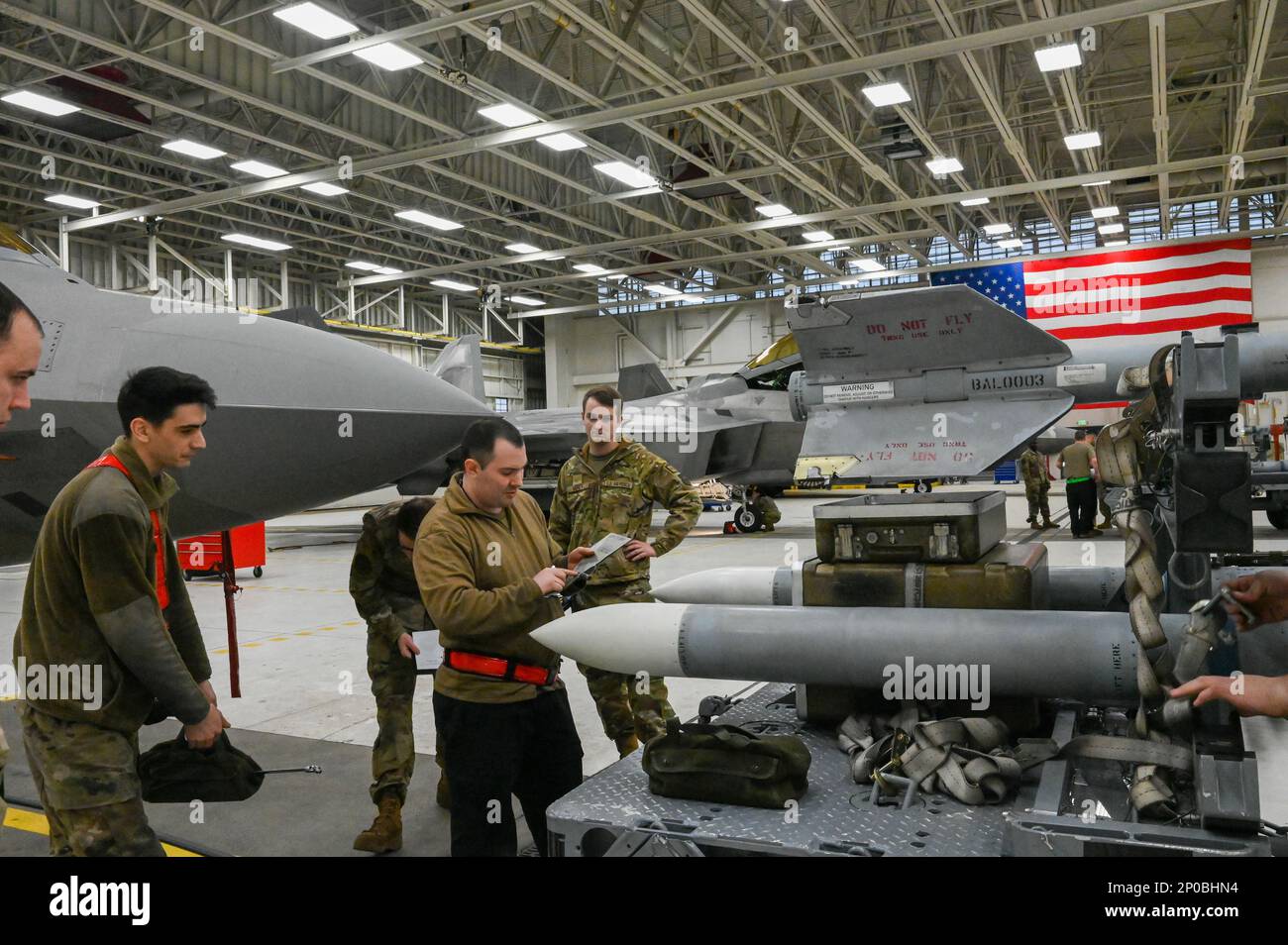 Jan 20, 2023, load crews form the 477th Aircraft Maintenance Squadron ...