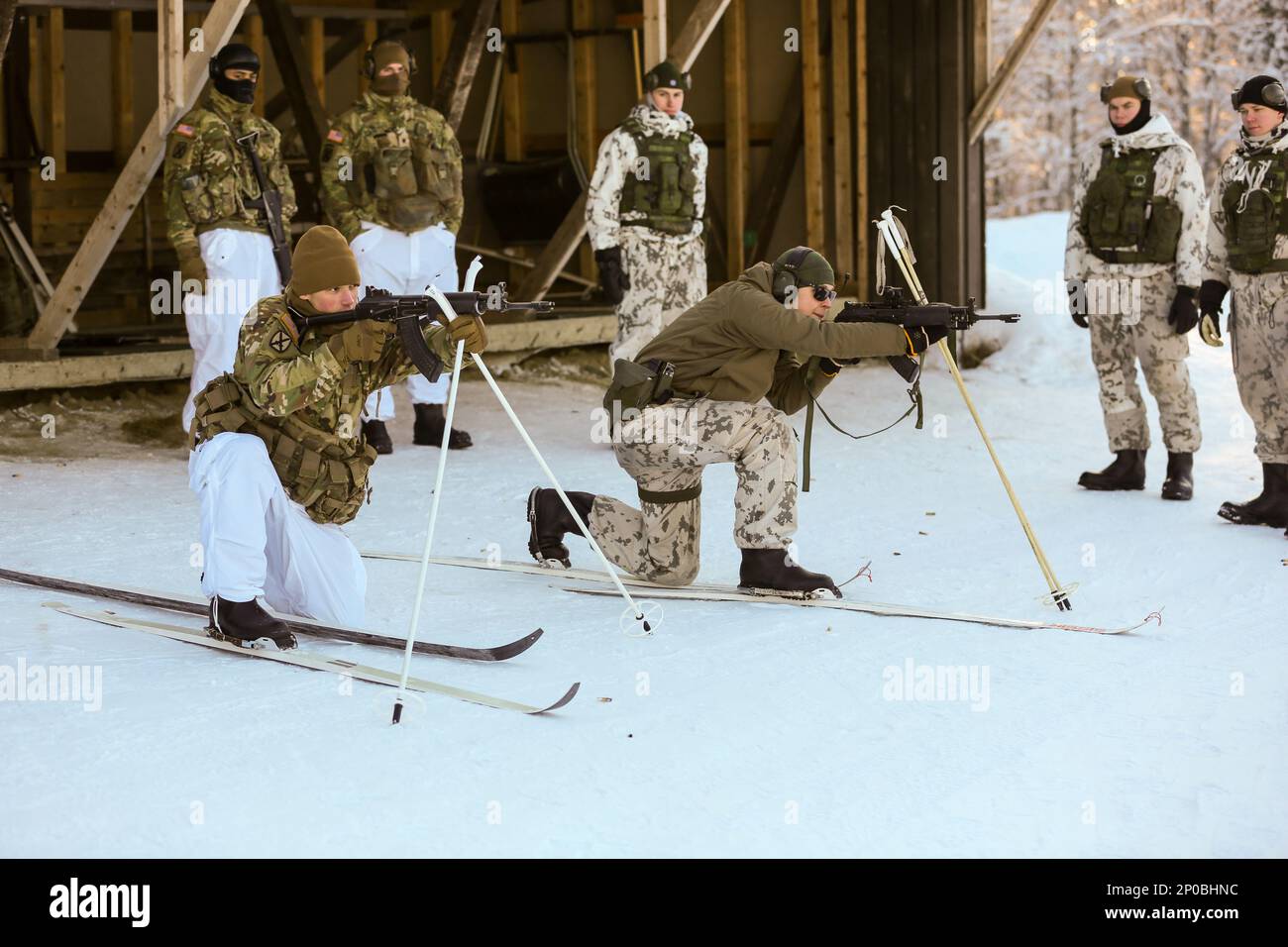 A soldier from Charlie Troop, 3-71 Cavalry Regiment, 1st Brigade Combat ...