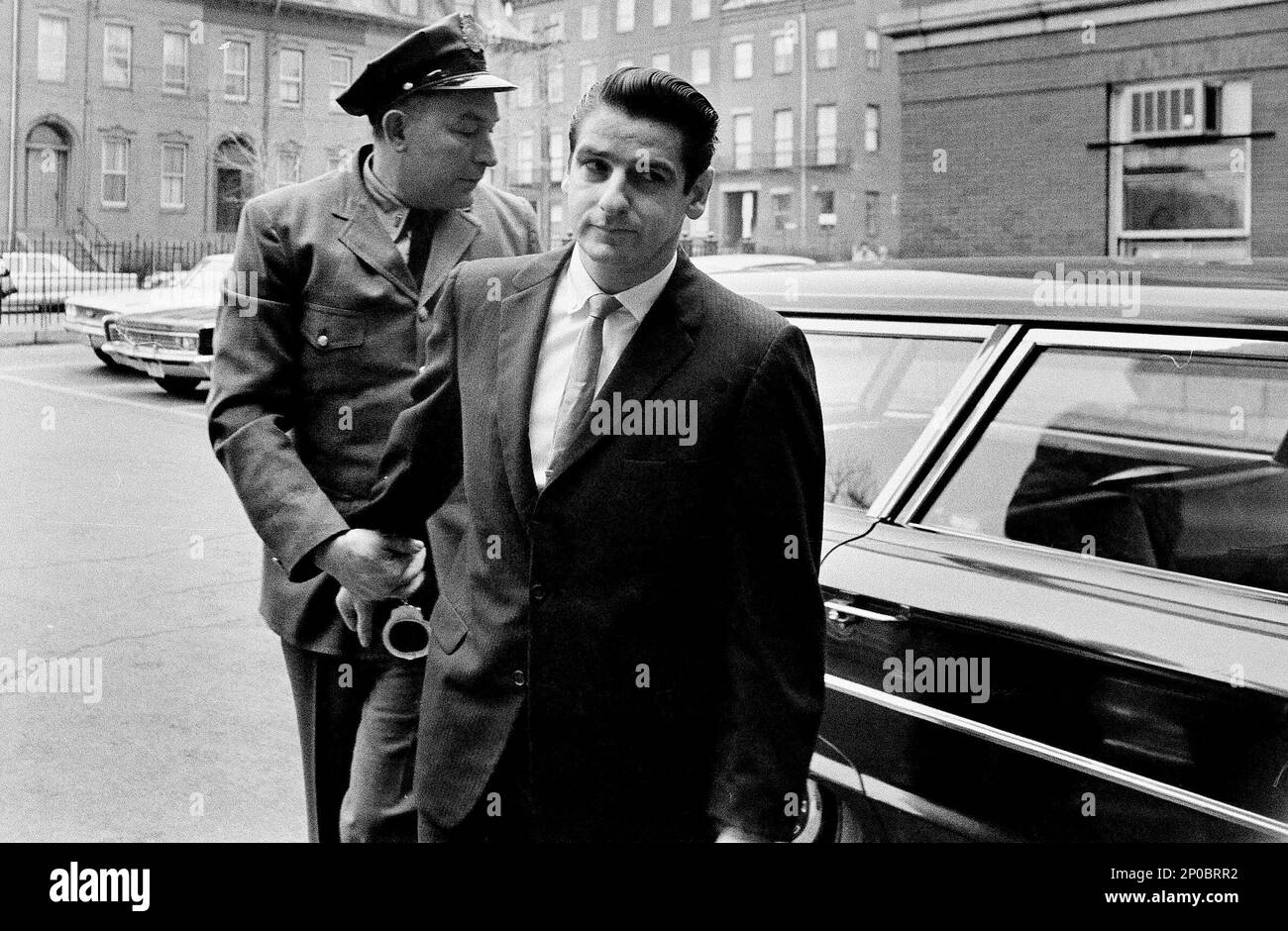 FILE - In this Jan. 10, 1967, file photo shows Albert DeSalvo, right ...