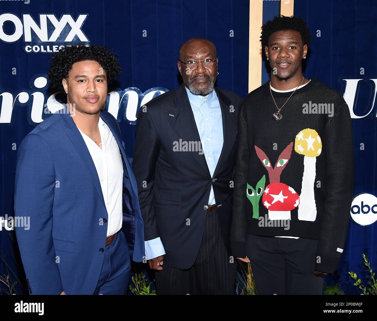 Hollywood, CA. 02/03/2023, Delroy Lindo and Damiri Lindo arriving at ...