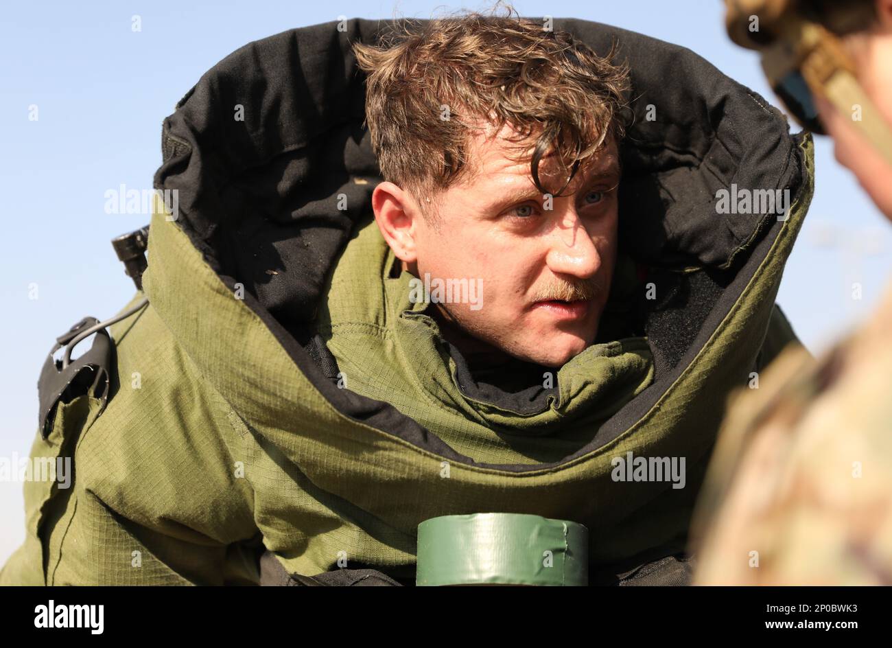 An Explosive Ordnance Disposal Specialist with 718th EOD Company, 23rd ...