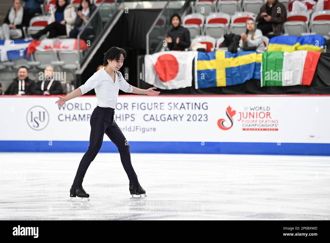 Calgary, Canada. 02/03/2023, Calgary, Canada. March 2, 2023, Wesley ...