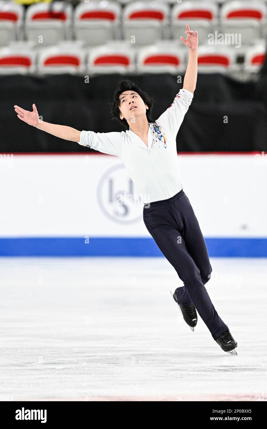 Calgary, Canada. 02/03/2023, Calgary, Canada. March 2, 2023, Wesley ...