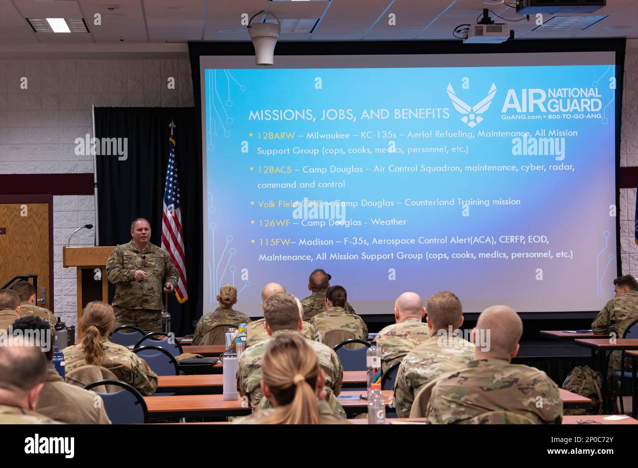 U.S. Air Force Chief Master Sgt. Zachary Brewer, recruiting and ...