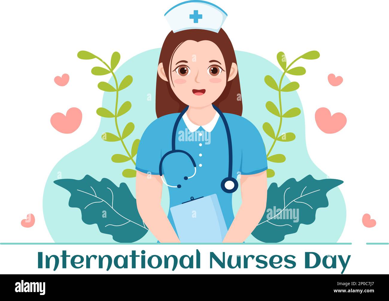 International Nurses Day on May 12 Illustration for Contributions that ...