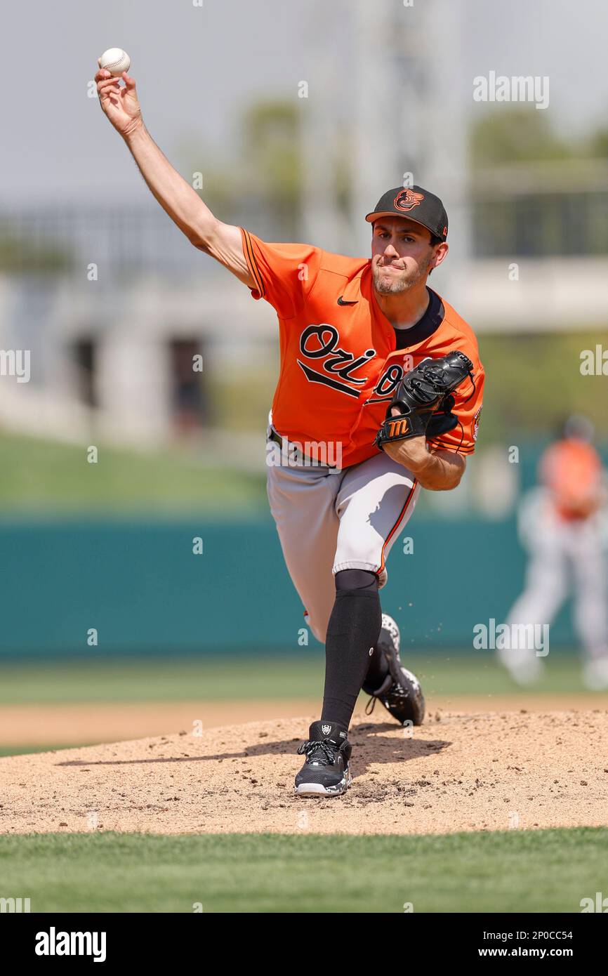 Baltimore orioles starting pitcher grayson rodriguez hi-res stock ...