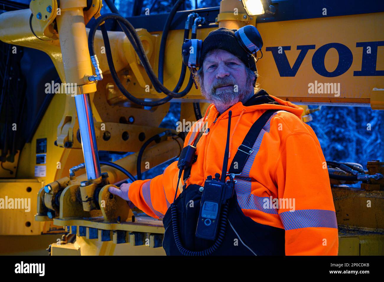 Shawn Kelly, the 354th Range Squadron range maintenance foreman, poses ...