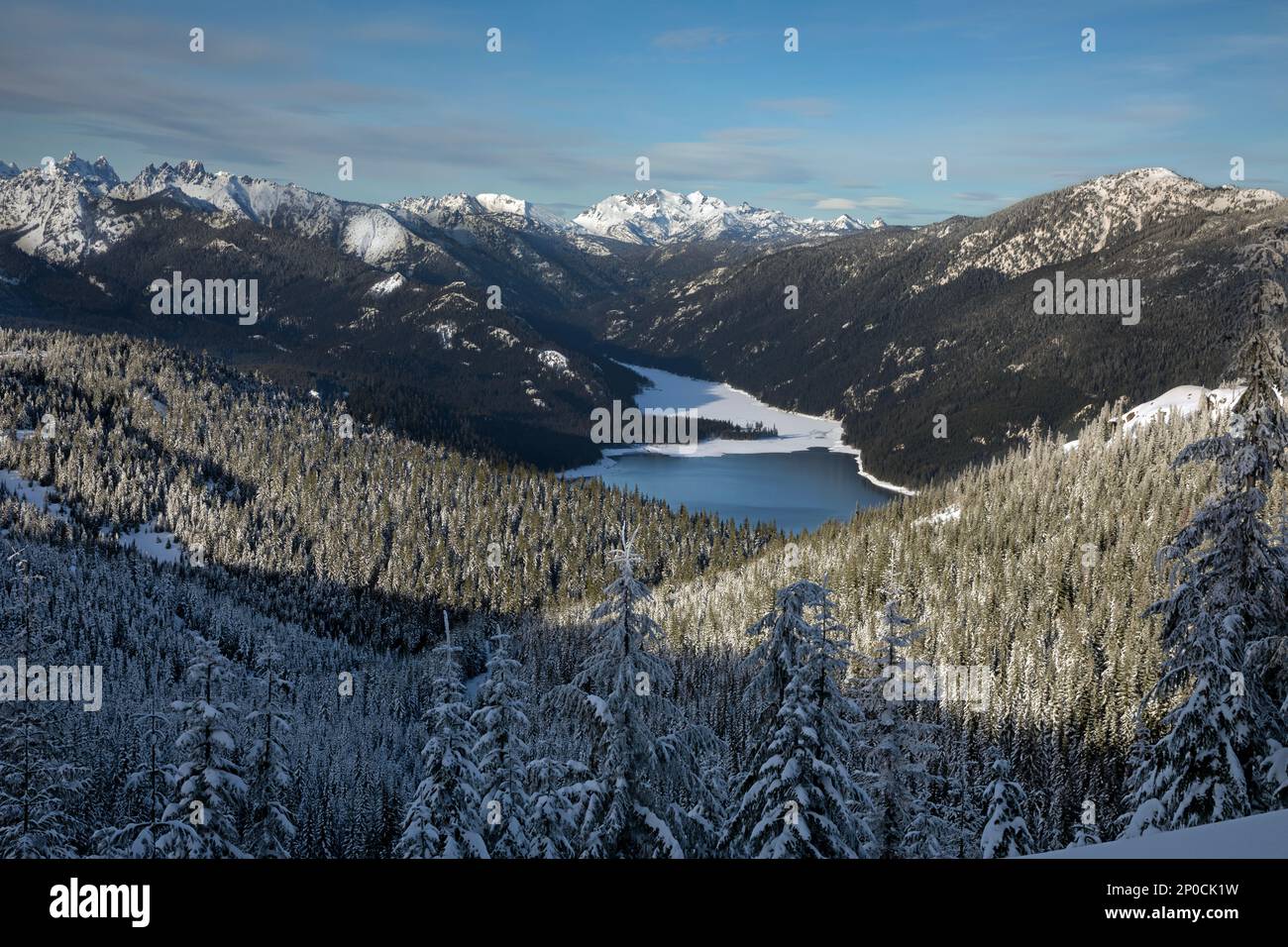 WA23197-00...WASHINGTON - Overlooking Kachess Lake from Amabilis ...