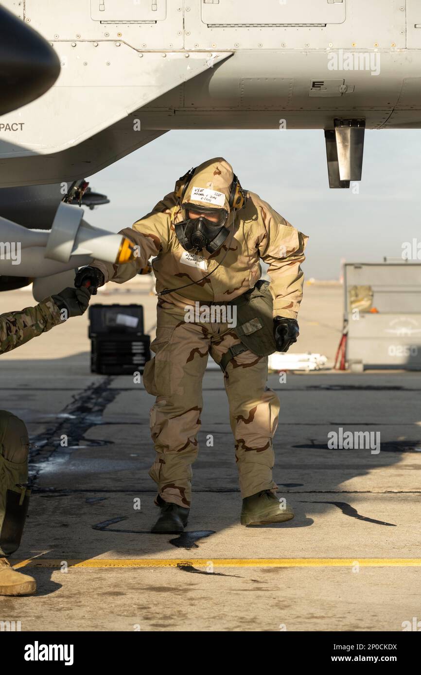 Staff Sgt. Nicholas Day, a crew chief with the 124th Maintenance ...