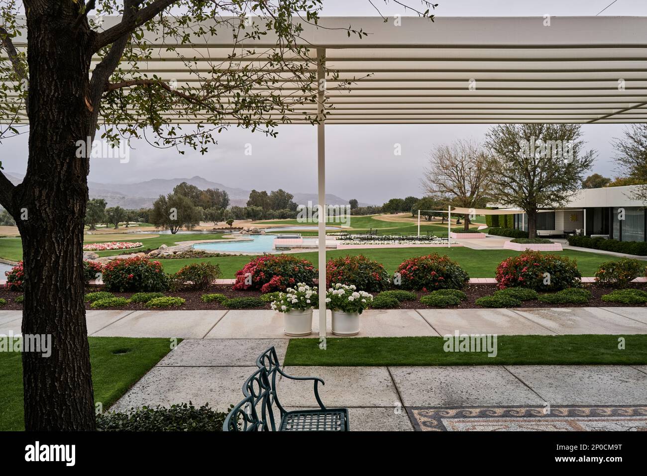 Sunnylands Estate in Palm Springs CA Stock Photo - Alamy