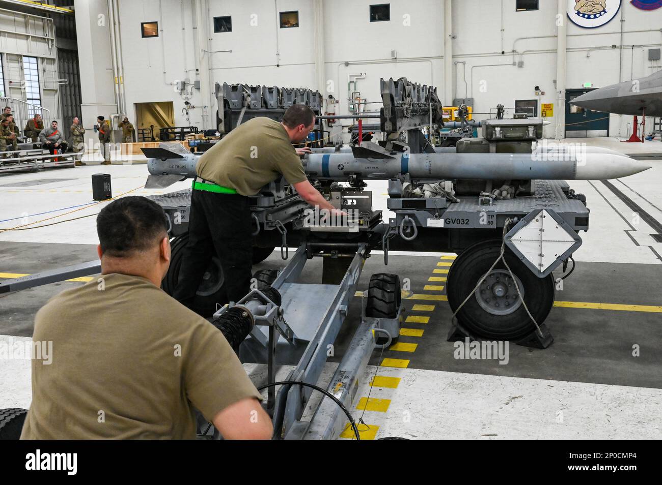 Jan 20, 2023, load crews form the 477th Aircraft Maintenance Squadron ...