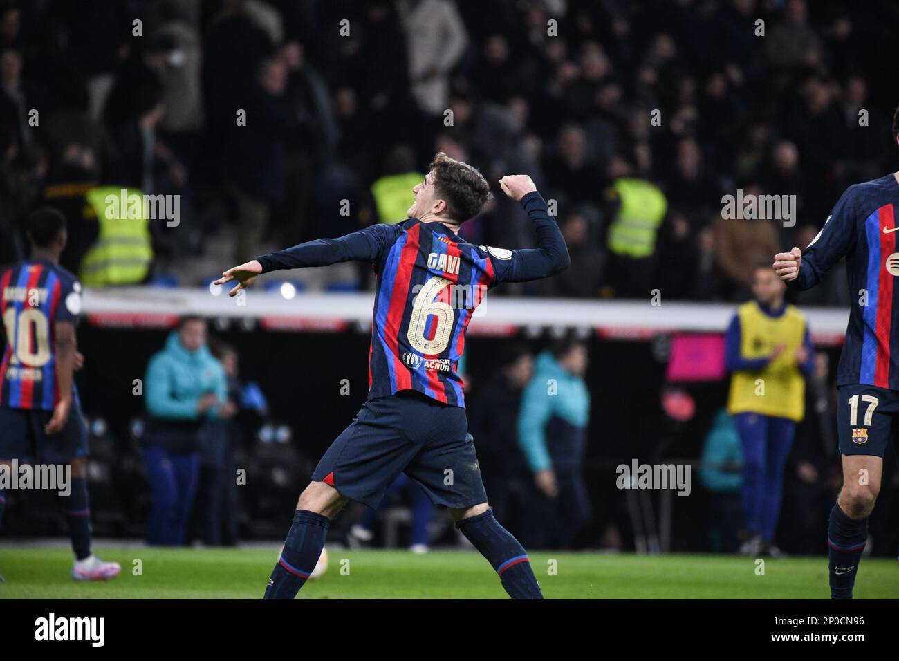 MADRID, SPAIN - MARCH 2: Copa Del Rey match between FC Barcelona and ...