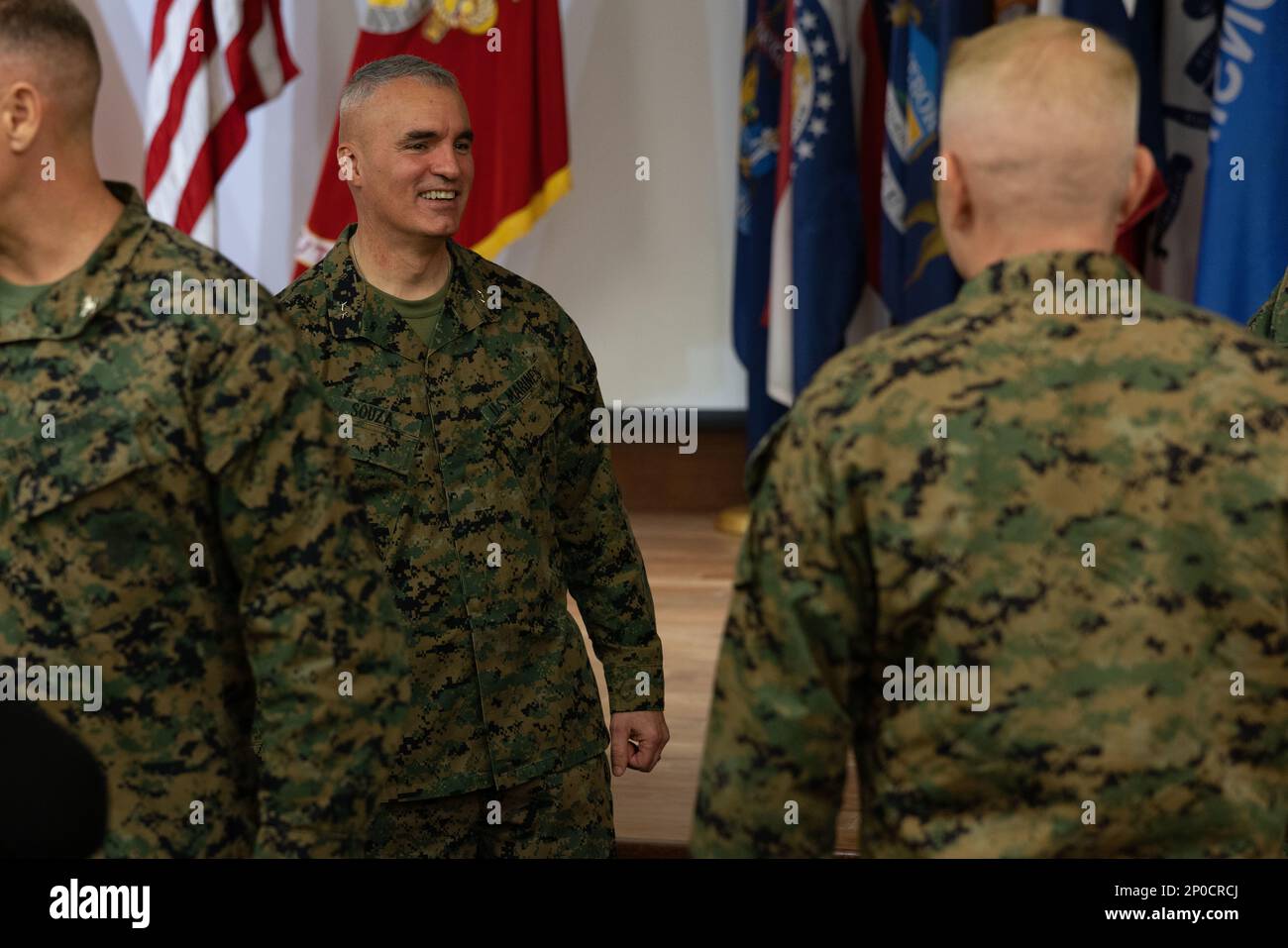 U.S. Marine Corps Maj. Gen. William E. Souza III, the commanding ...