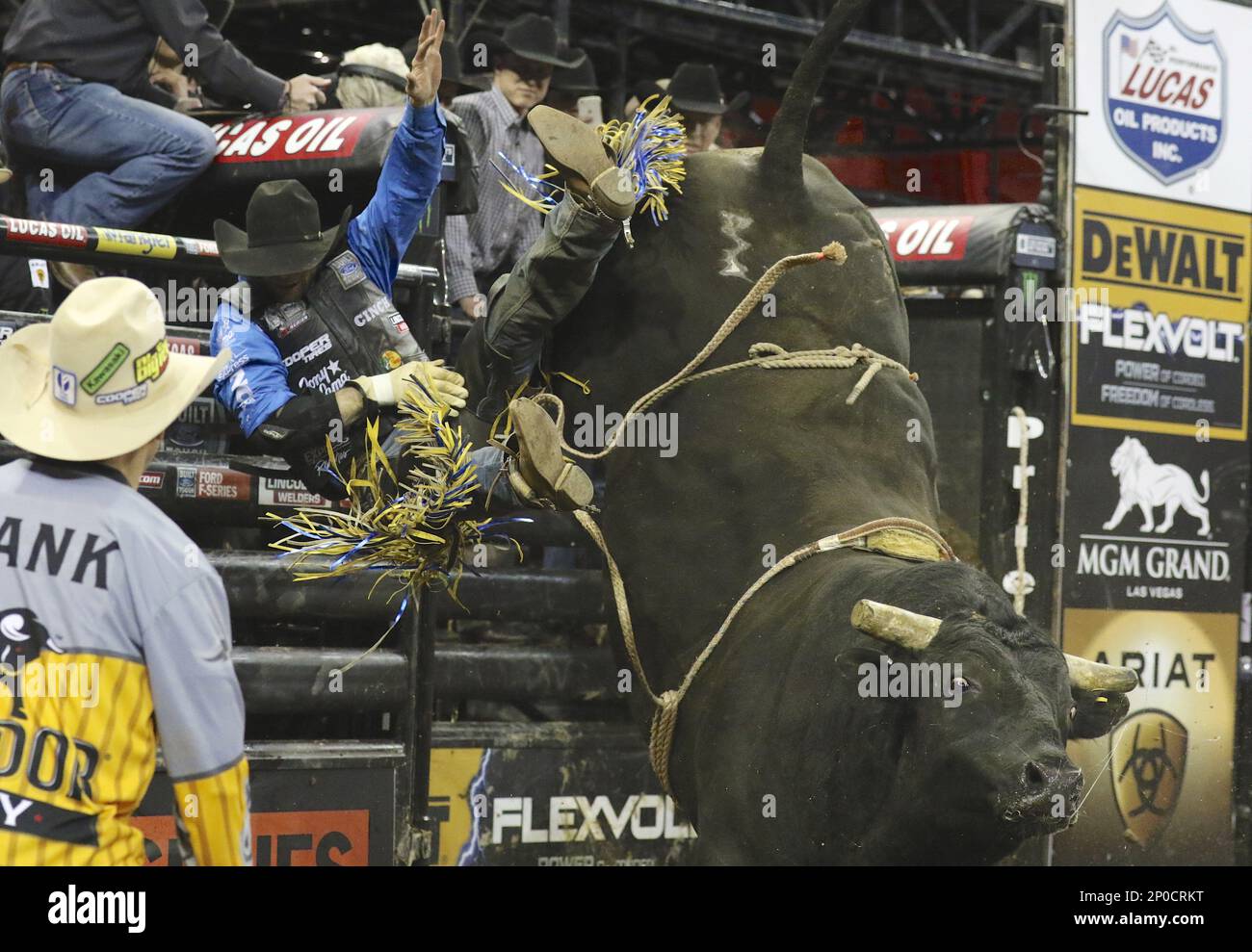 January 8, 2017 - New York, New York, U.S - Professional Bull Rider J.W ...