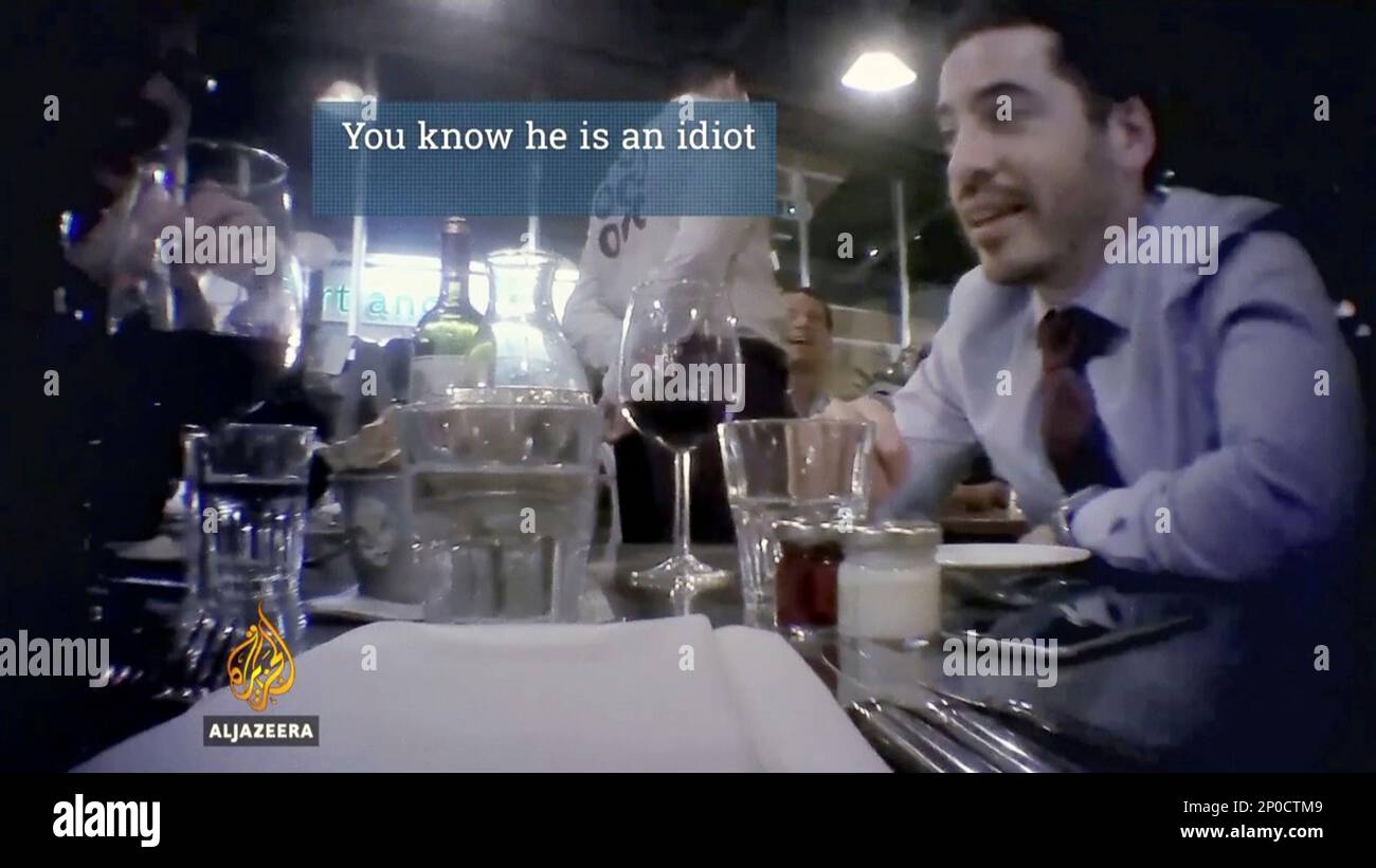 In this image taken from video, made available Sunday Jan. 8, 2017, the ...