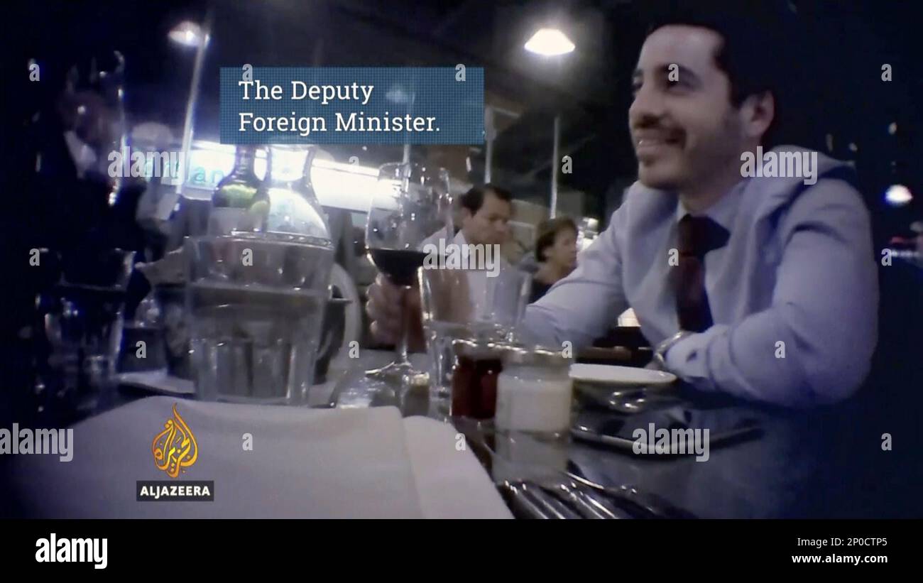 In this image taken from video, made available Sunday Jan. 8, 2017, the ...